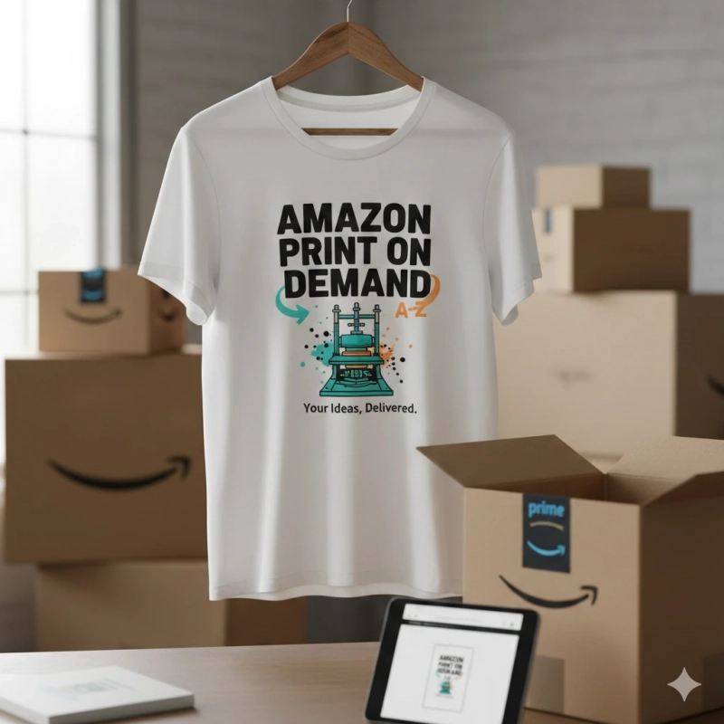 Amazon Print On Demand: La Forma Realista De Ganar Dinero Sin Inventario